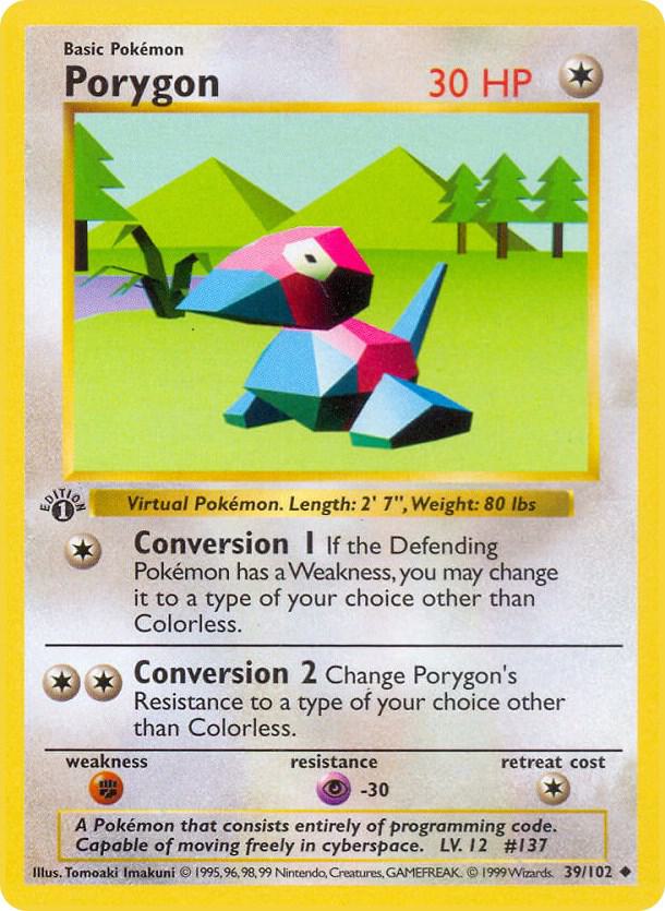 Porygon – Shadowless - Sleeping Dragon Games